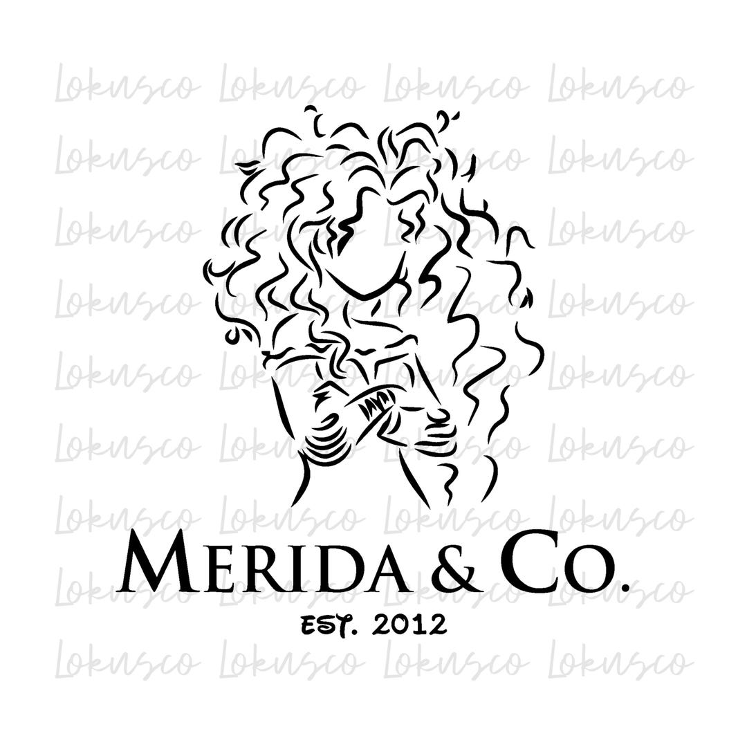 Merida & Co Svg, Brave Png Svg, Princess Merida Svg, Princess Silouette ...
