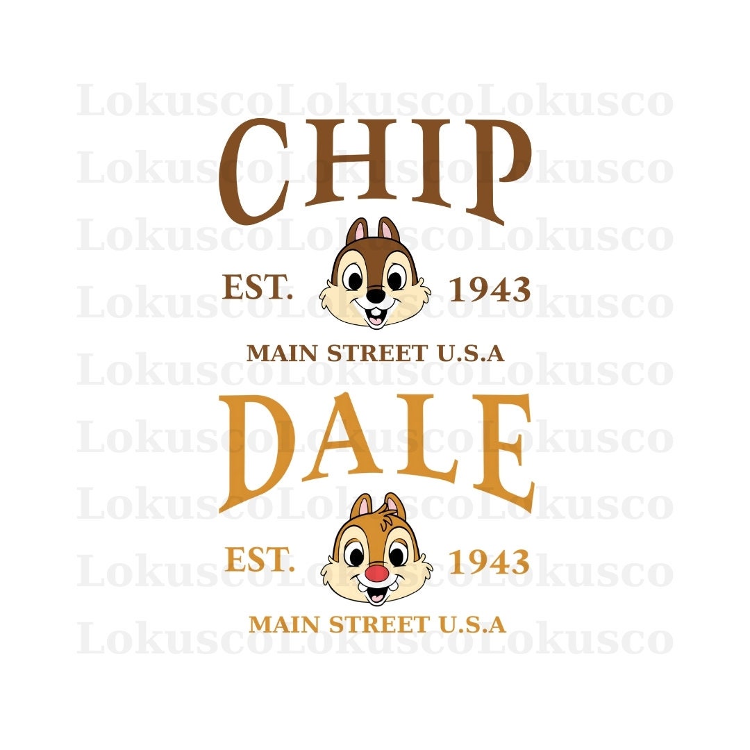 Chip and Dale Svg Png, Double Trouble T-shirt, Double Trouble Png Svg ...
