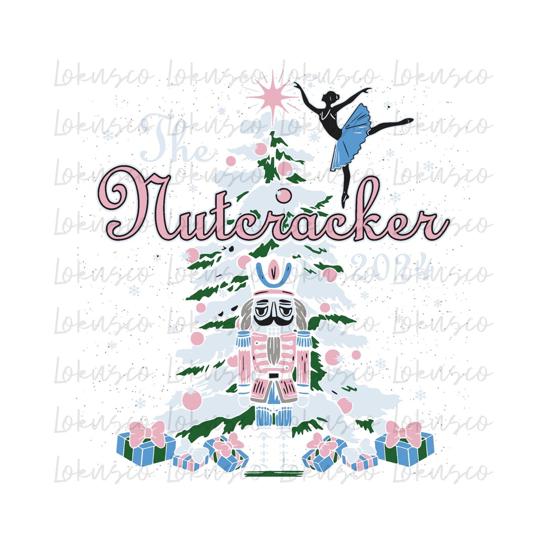 Christmas Nutcracker Tree PNG, Nutcracker Christmas PNG, Sugar Plum ...