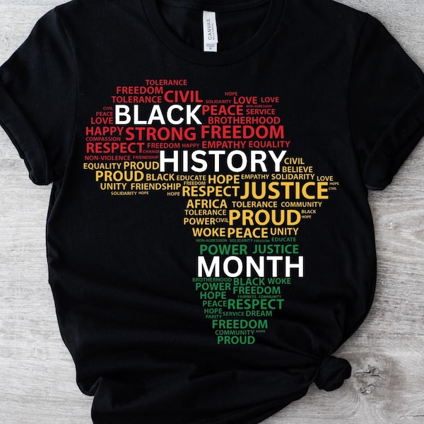 Black Pride T Shirts - Etsy