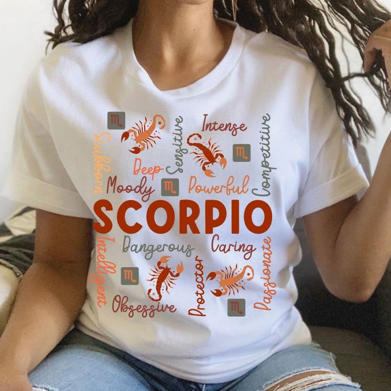 Scorpio Shirt - Etsy