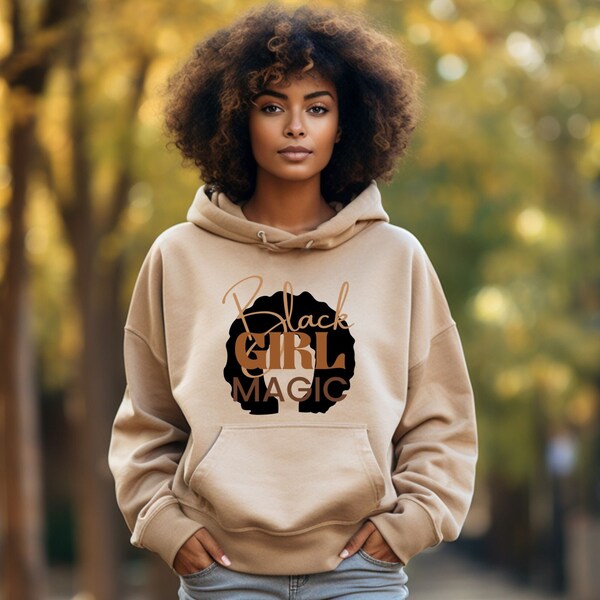 Black Girl Magic Hoodie - Etsy