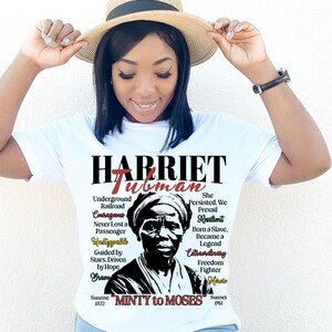 Harriet Tubman Legacy T-shirt Celebrate Black History and African ...