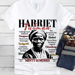 Harriet Tubman Legacy T-shirt Celebrate Black History and African ...