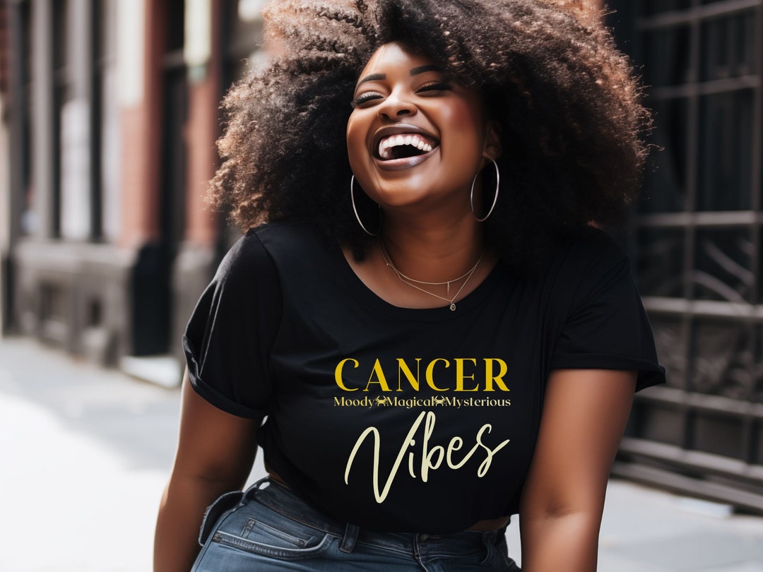Astrology Tee Cancer Vibes, Zodiac Sign Cancer Horoscope Shirt, Star ...