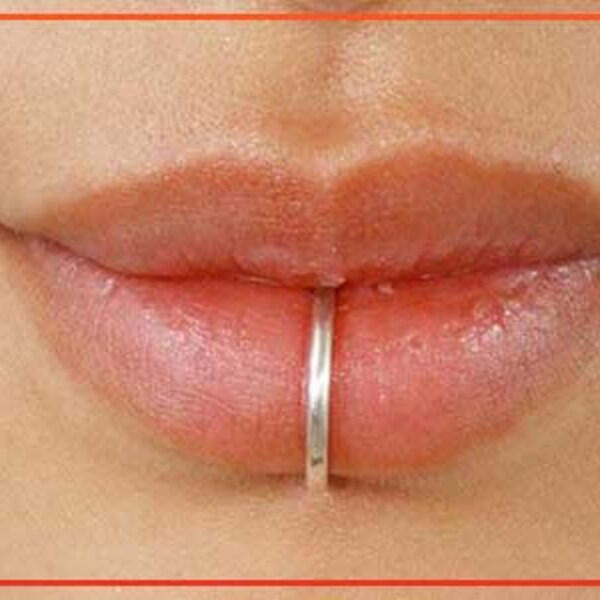 Fake Lip Ring - Etsy