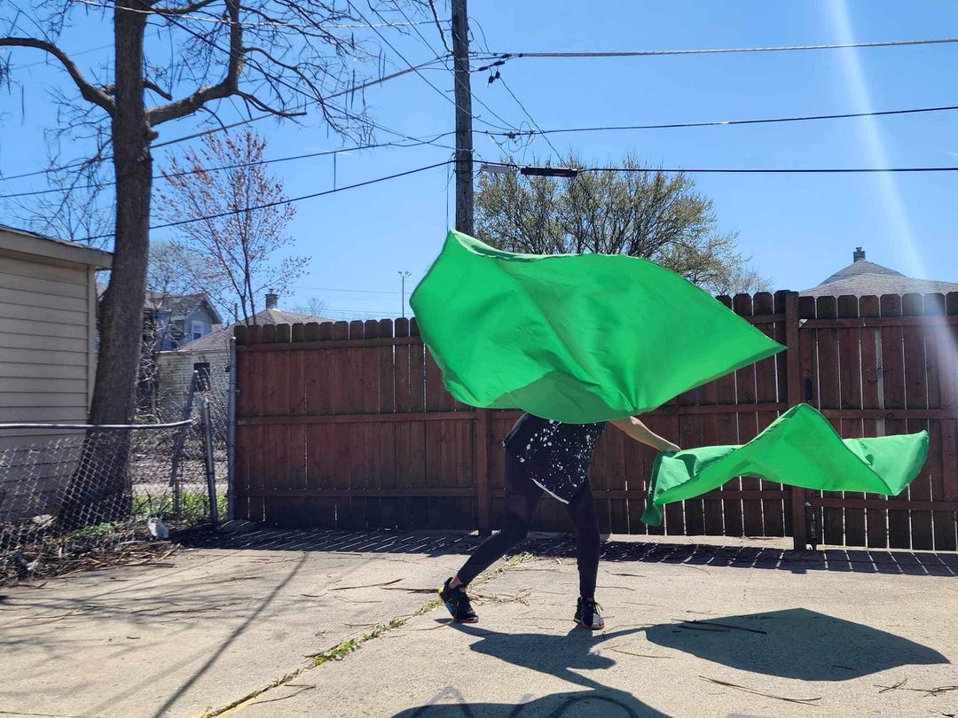 Priesthood Worship Flags – Praise(green) | Set of 2 | Child Praise ...
