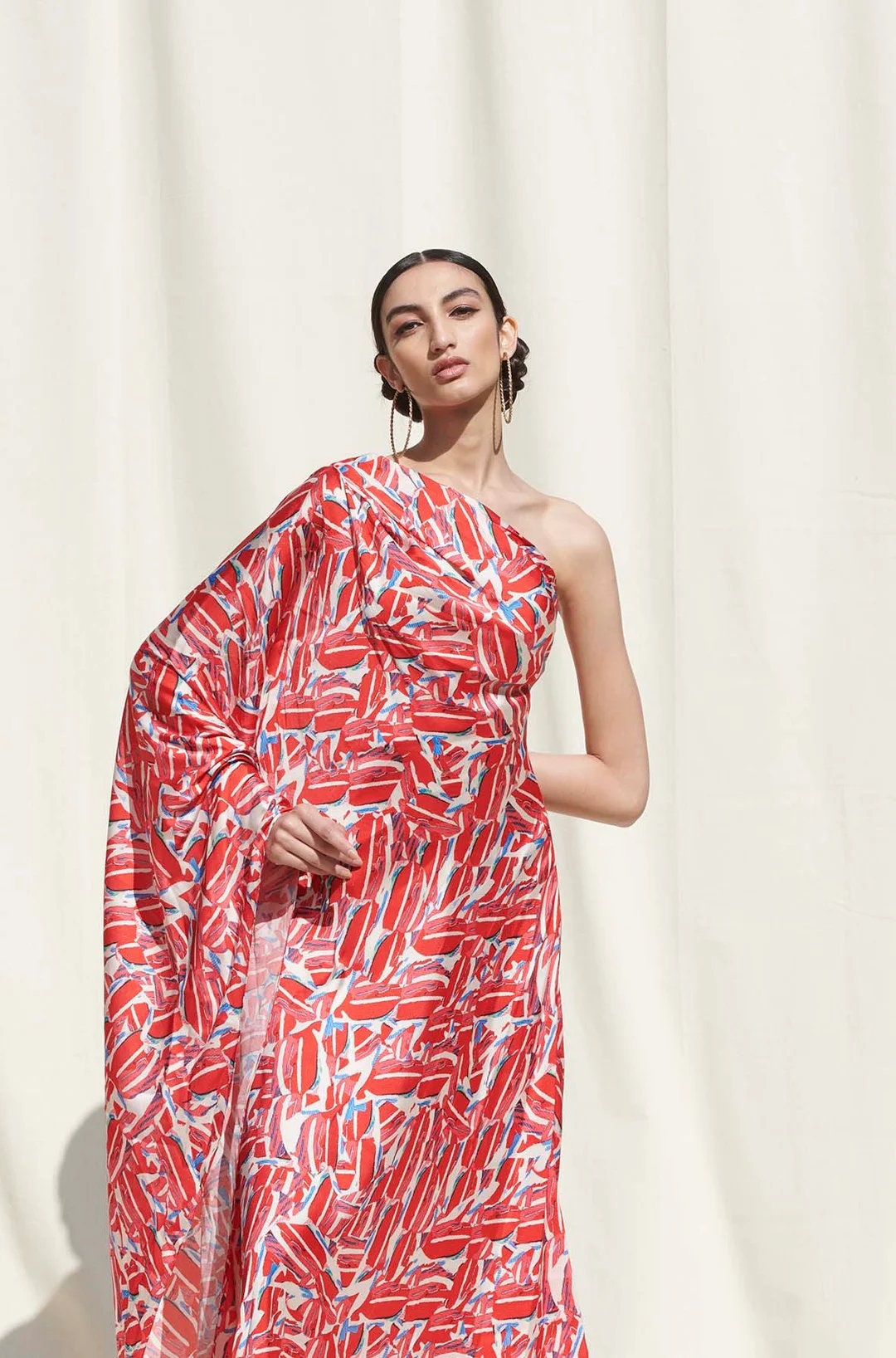 Lux Satin Designer Kaftan, Caftan, Summer, Beach Dress, Maxi Women ...