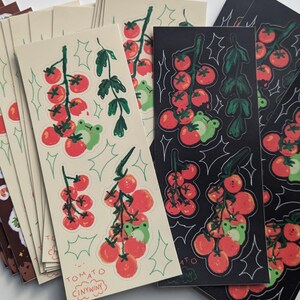 Tomato Frog Sticker Sheet | Vinyl Sticker Sheet Gift Sticker, Scrapbook ...