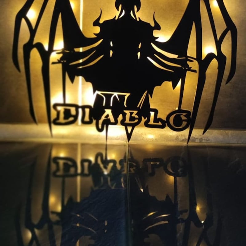 Diablo Wall Light - Etsy