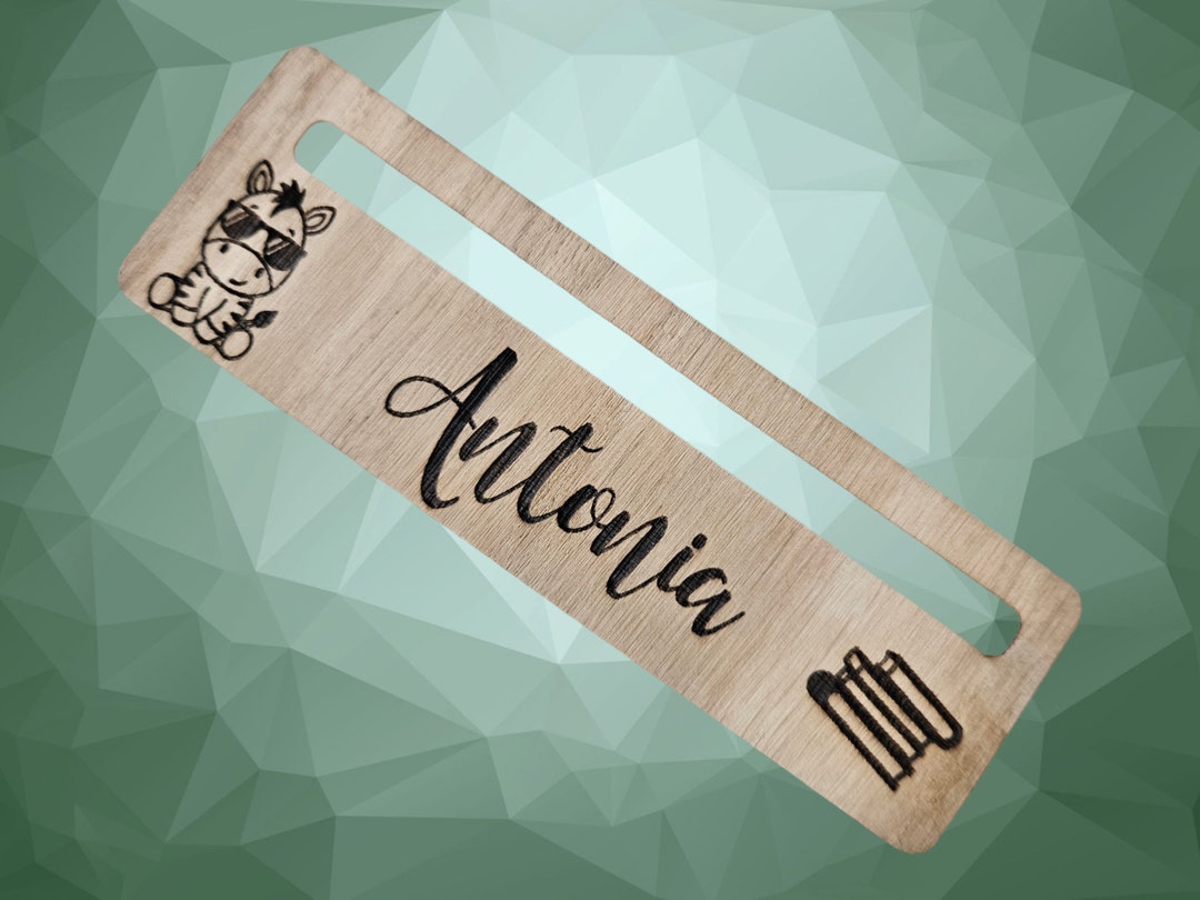 Reading Aid Beech Wood - School Child - Personalized - Etsy