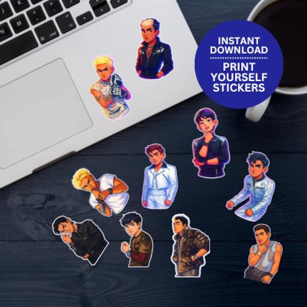 SB19 Fan Art Stickers (set of 2) | A’TIN P-pop Merch (digital Download ...