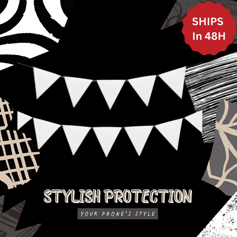 Custom Party Triangle Flags, Custom Design, Bunting, Garland ...