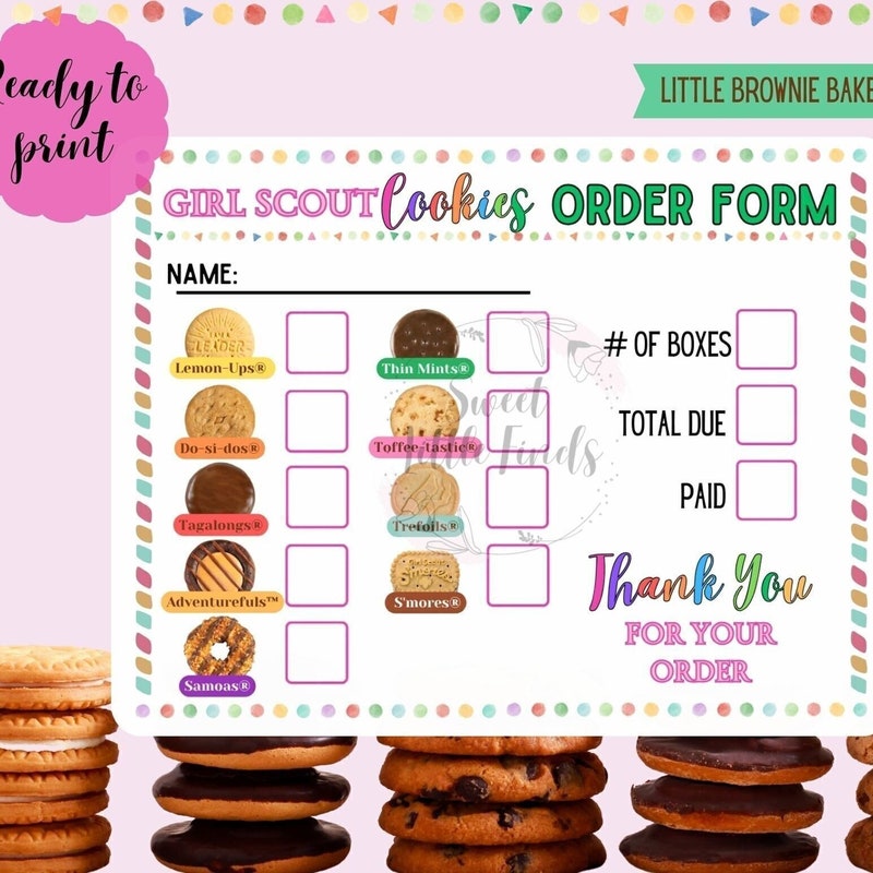 Girl Scout Cookies - Etsy
