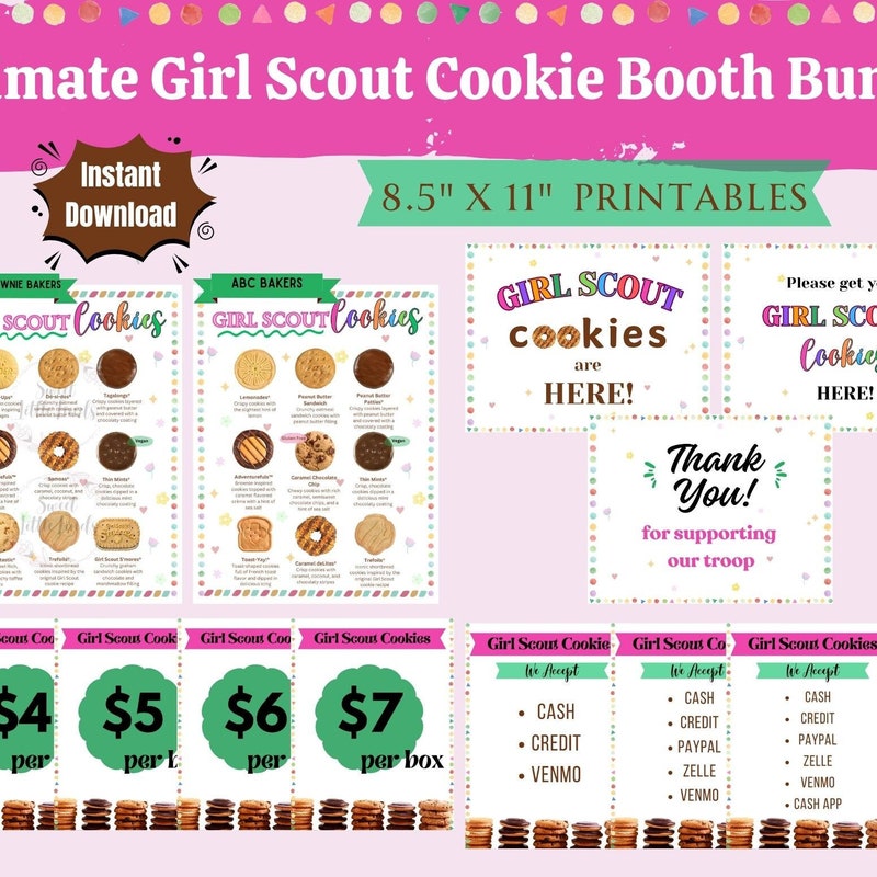 Cookie Booth Sign - Etsy