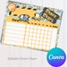 Printable Chore Chart | Editable Chore Chart | Rewards Chart | Daily ...
