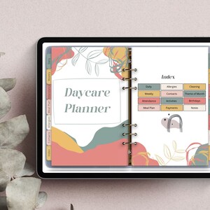 Digital Daycare Planner | Goodnotes | Home Childcare Planner ...