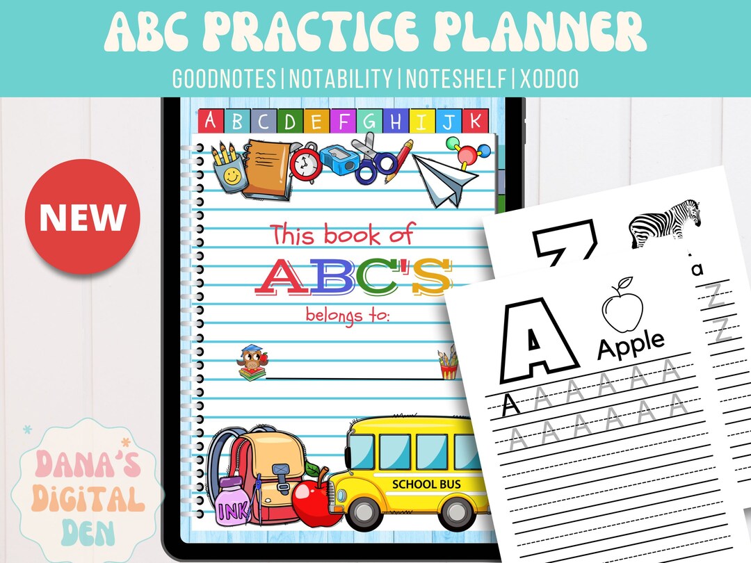ABC Practice Pages | Alphabet Template | Kids Alphabet Practice ...