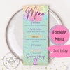 Editable Bake Sale Menu – Printable Fundraiser Sign, DIY Price List, Custom Bakery Menu, Corjl ...