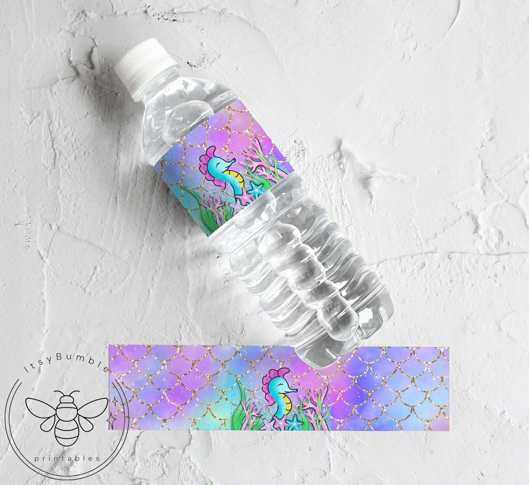 Under the Sea Water Bottle Labels Printable Label DIY Print at Home ...