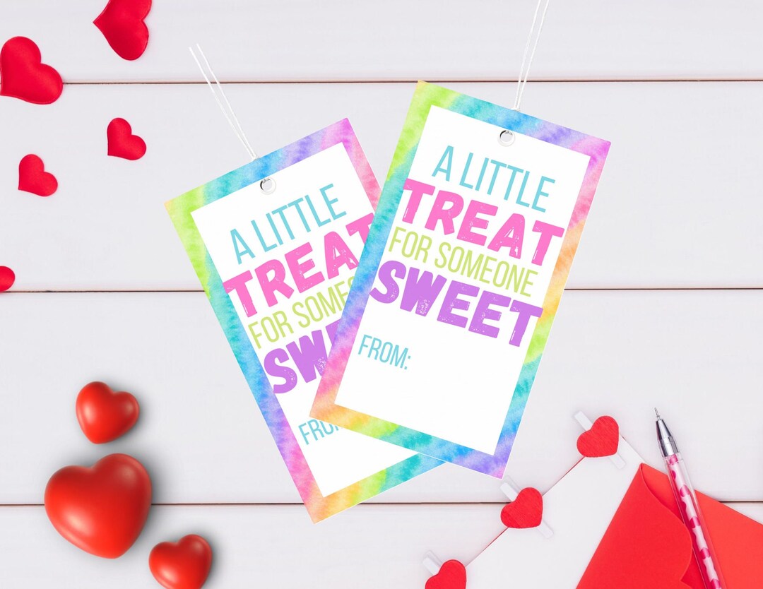 Instant Download | A Little Treat for Someone Sweet | Valentine' | Kids ...