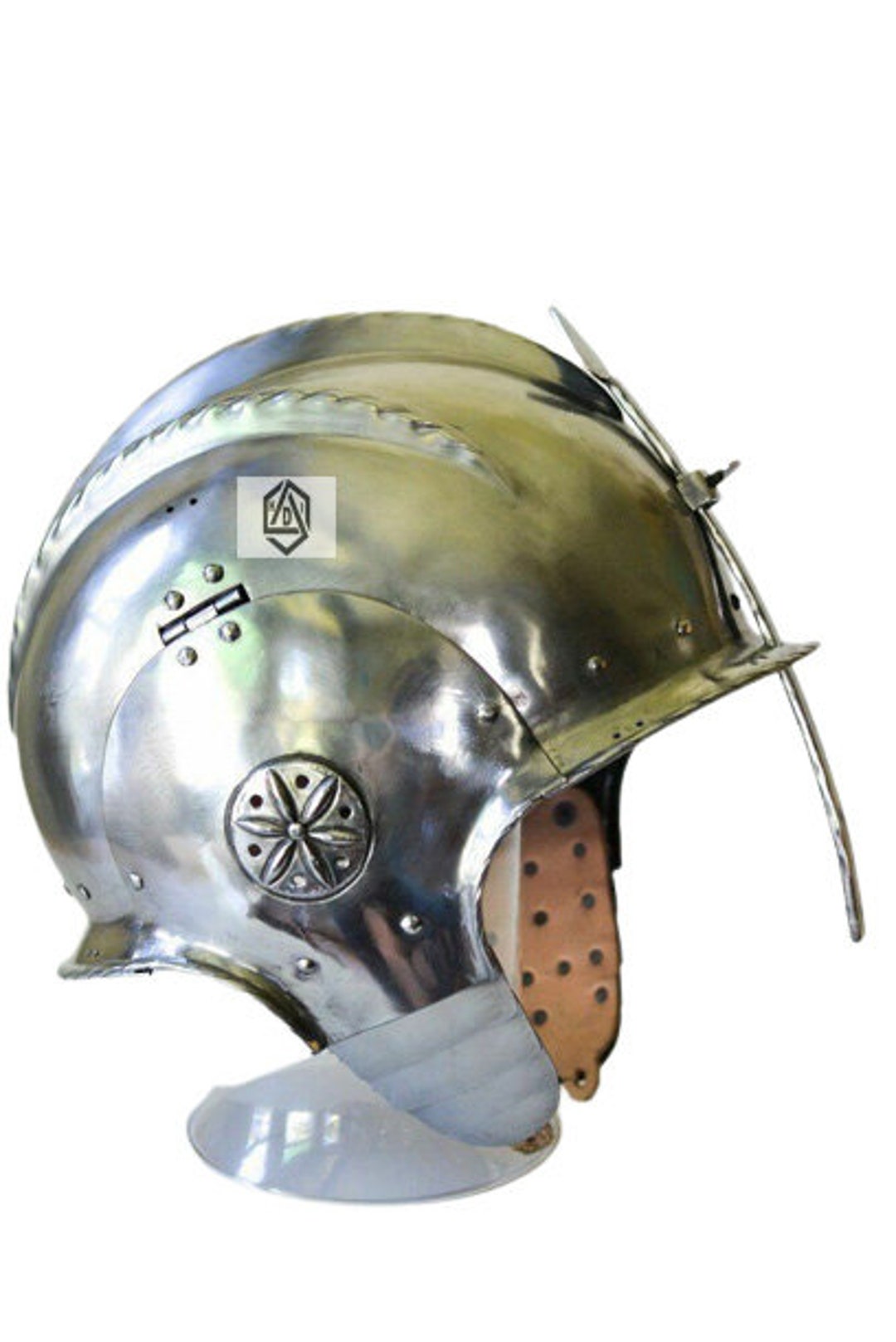 Armour Based Islamic 18GA Steel Medieval Armor Helmet Etched - Etsy