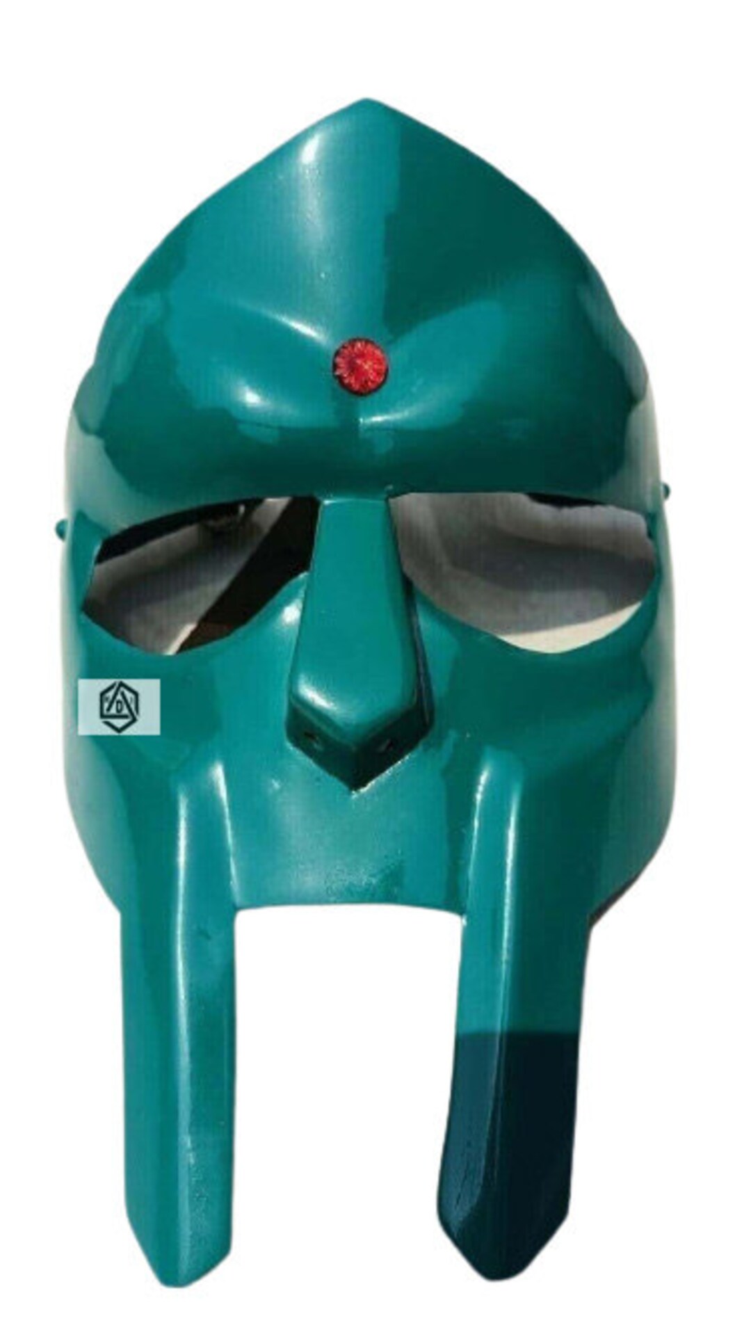 Armor Face Mask Halloween Green Costume MF Doom Mask Medieval - Etsy