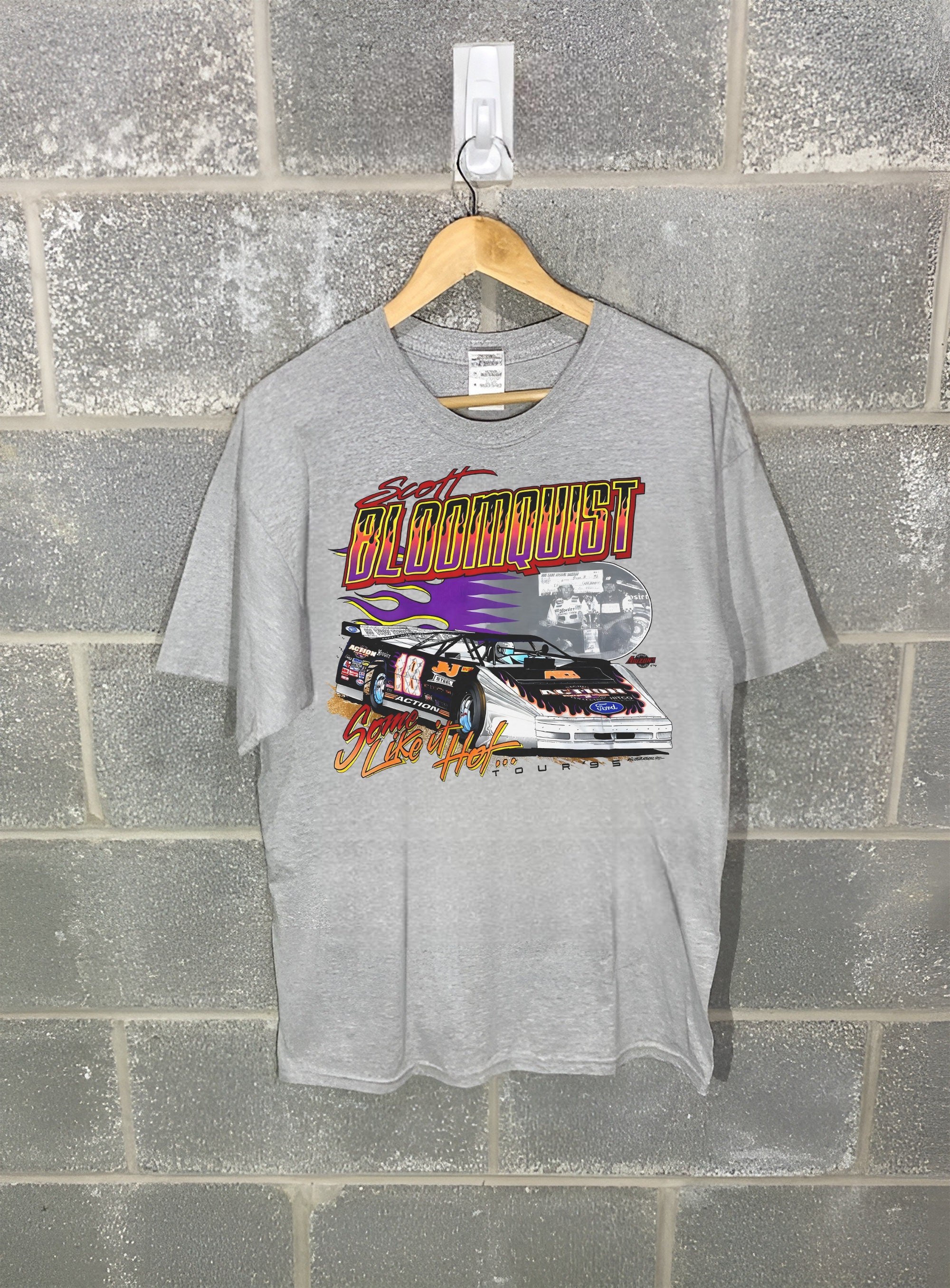 Vintage 1995 Scott Bloomquist Super Dirt Late Model T-shirt, Late Model ...