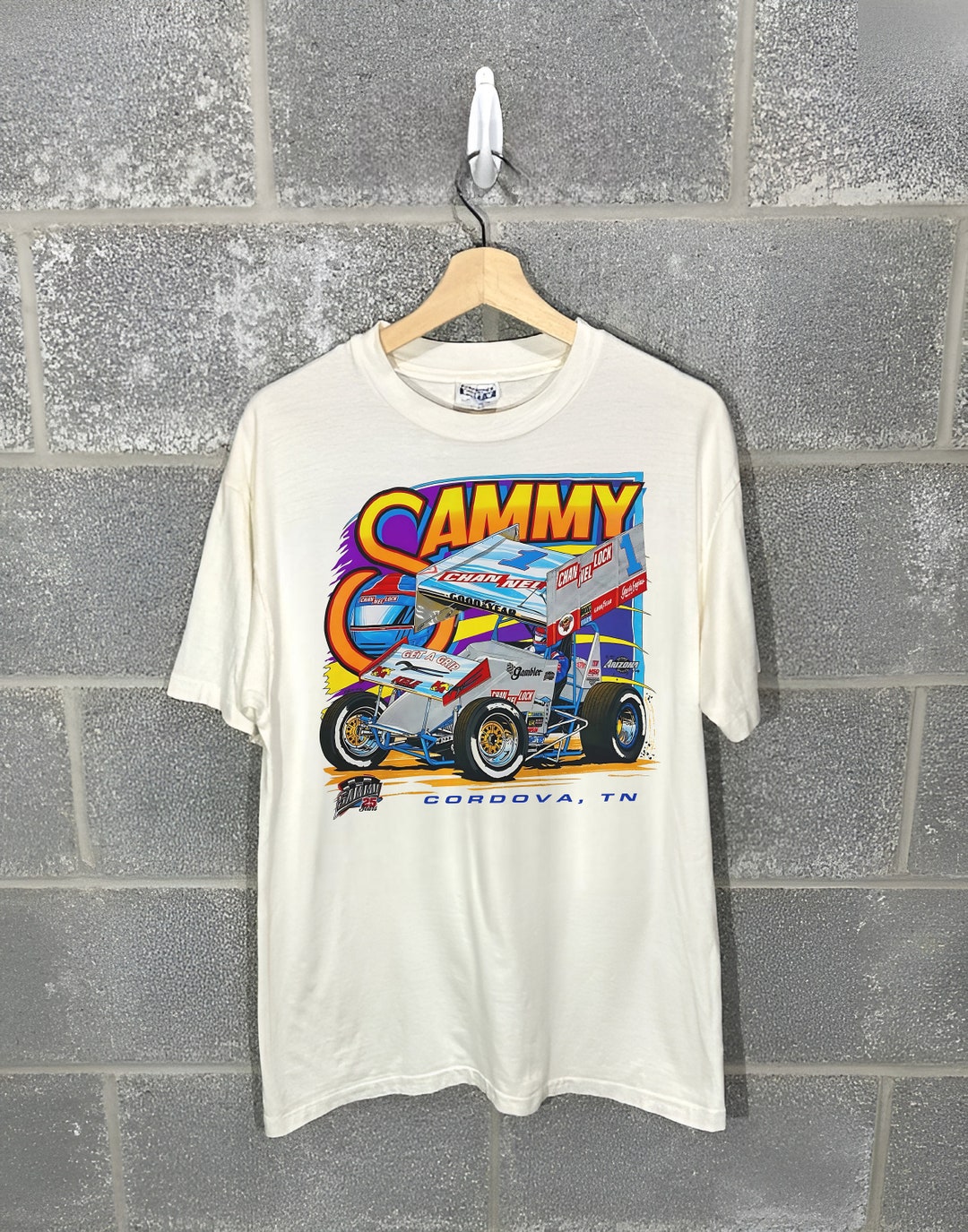 Vintage 1997 Sammy Swindell 25th Anniversary Channellock Sprint Car T ...