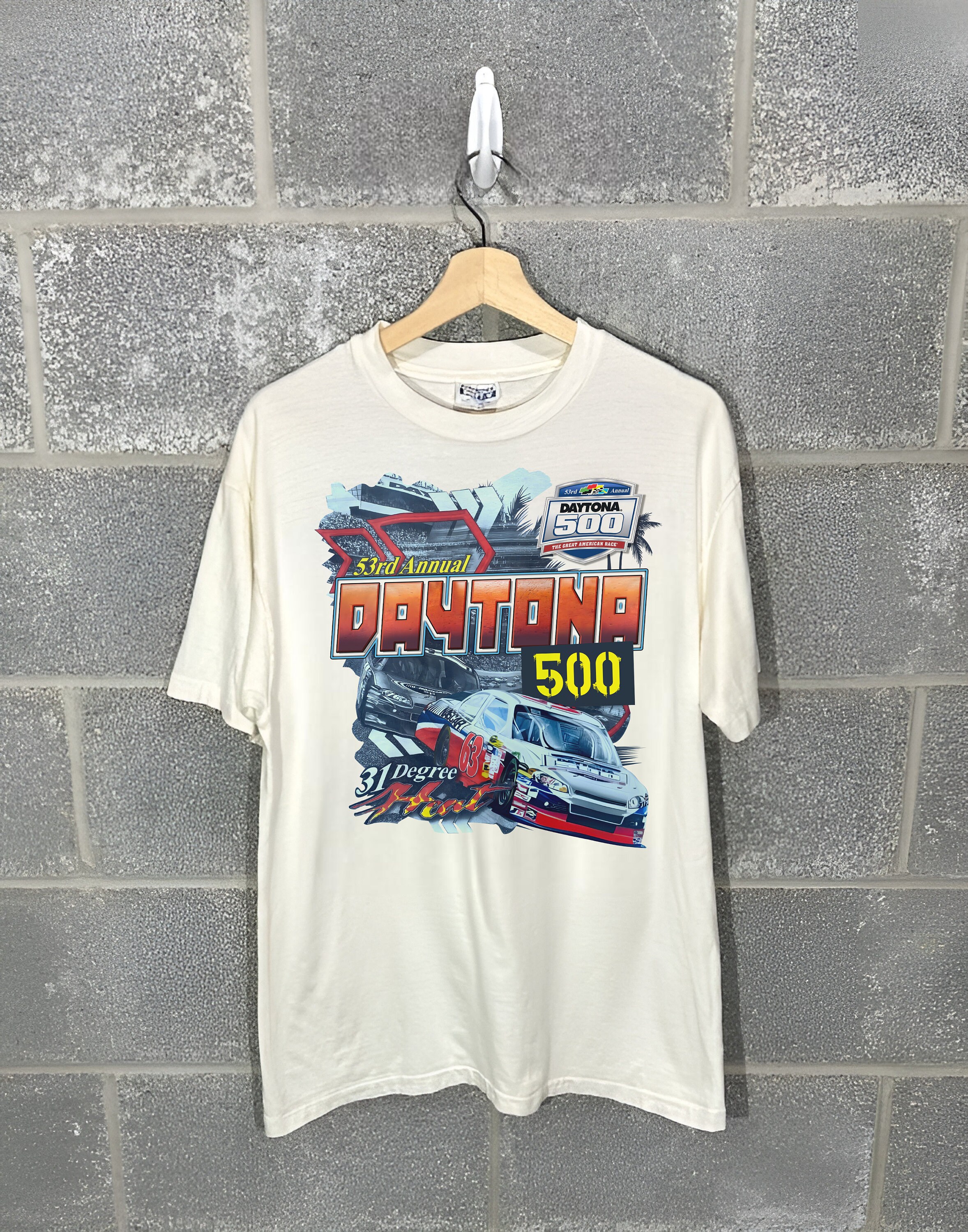 Vintage Nascar Daytona 500 Racing T-shirt, Nascar Tee, Daytona Beach ...
