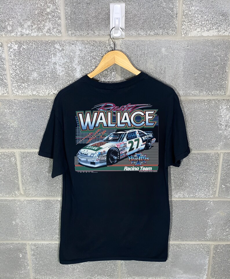 Vintage NASCAR 1988 Rusty Wallace T-shirt, 90s Nascar Shirt, Nascar T ...