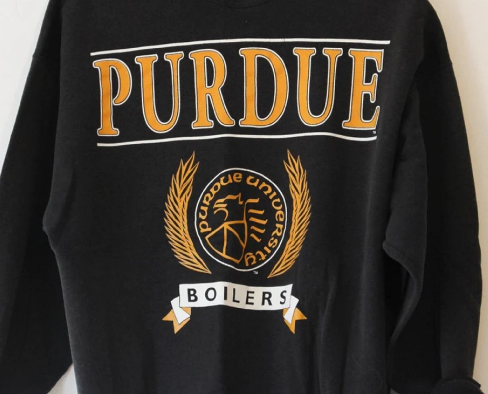 Vintage Purdue University Boilermakers Sweatshirt, Purdue University ...
