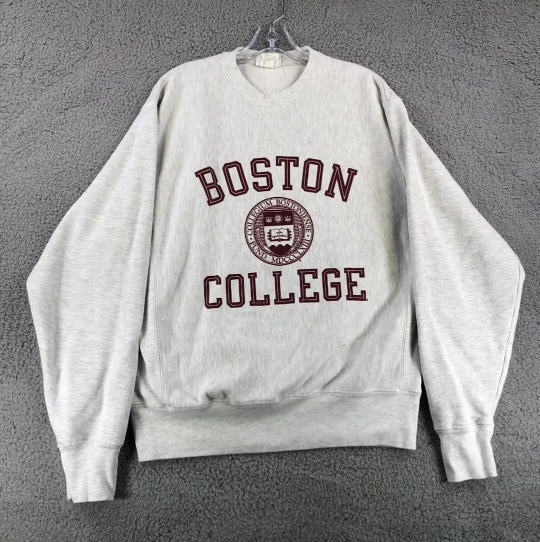 Vintage 90s Boston College Eagles Sweatshirt, Boston College Shirt ...