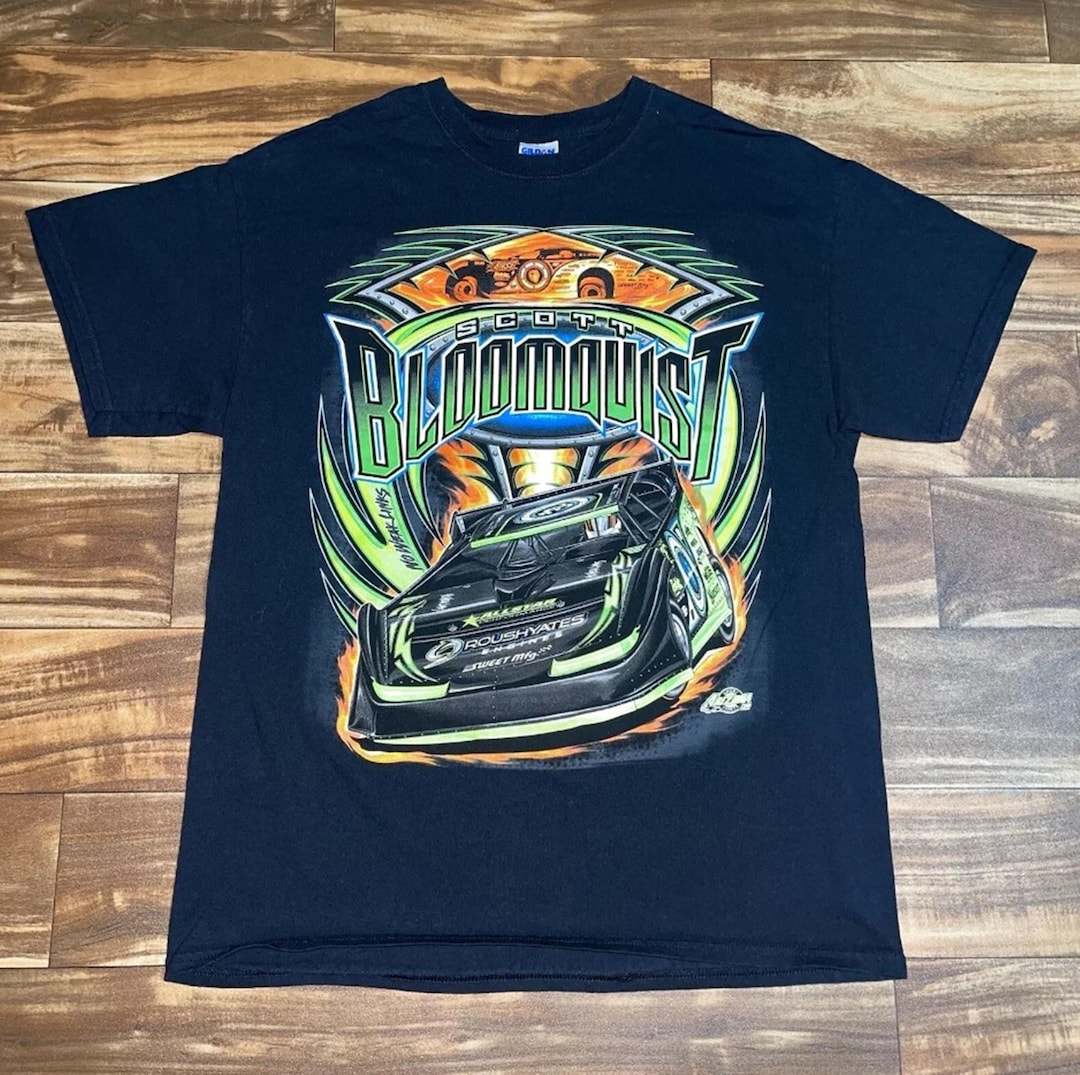 Vintage 90s Scott Bloomquist Late Model Racing T-shirt, Scott ...