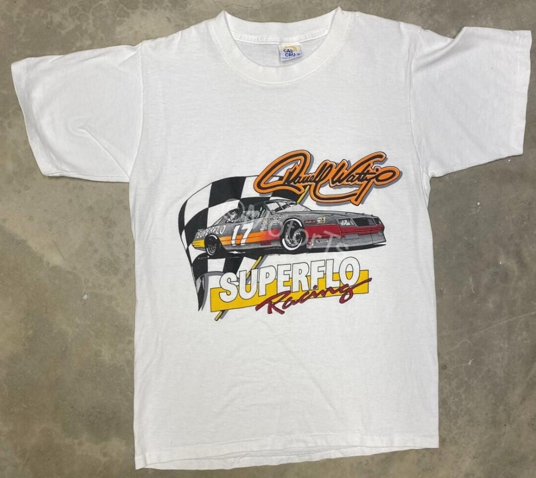 Vintage 1989 Darrell Waltrip Superflo Racing Nascar T-shirt, 90s Nascar ...
