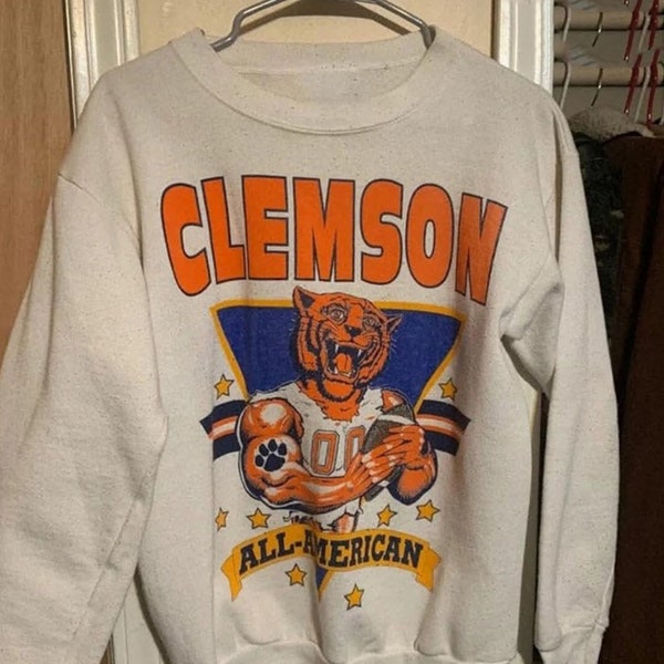 Clemson Sweatshirt - Etsy