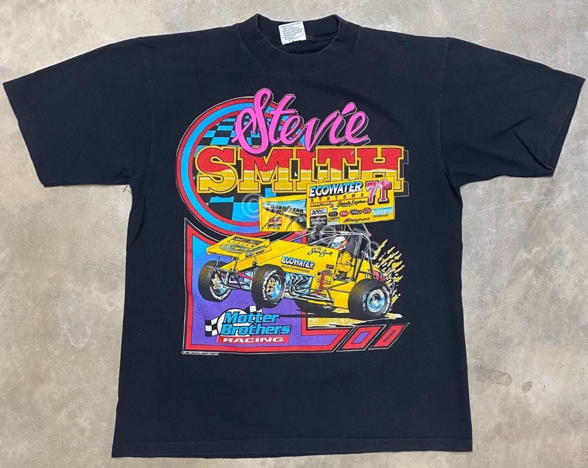 Vintage 1995 Stevie Smith World of Outlaw Tour Sprint Car T-shirt ...
