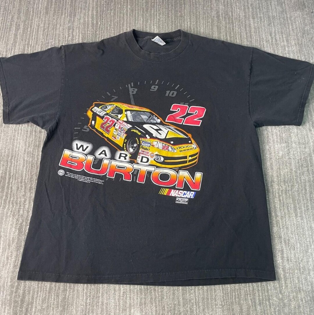 Vintage 2000s Ward Burton Nascar Racing T-shirt, Ward Burton Shirt ...