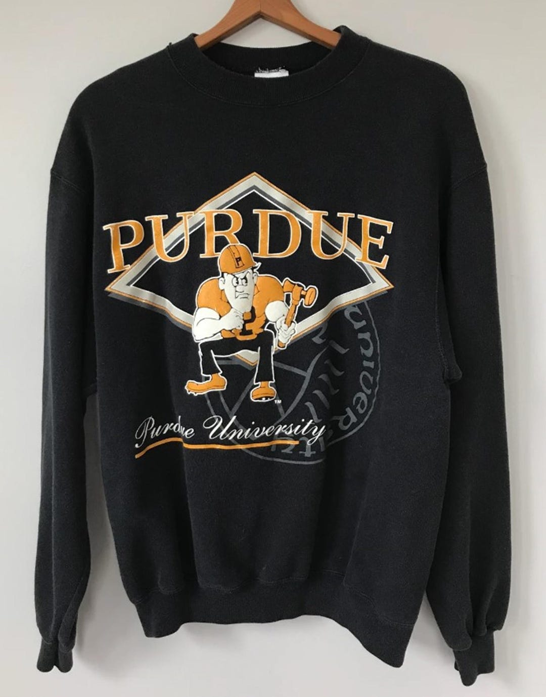 Vintage 90s Purdue Boilermakers Sweatshirt, Purdue Boilermakers Shirt ...