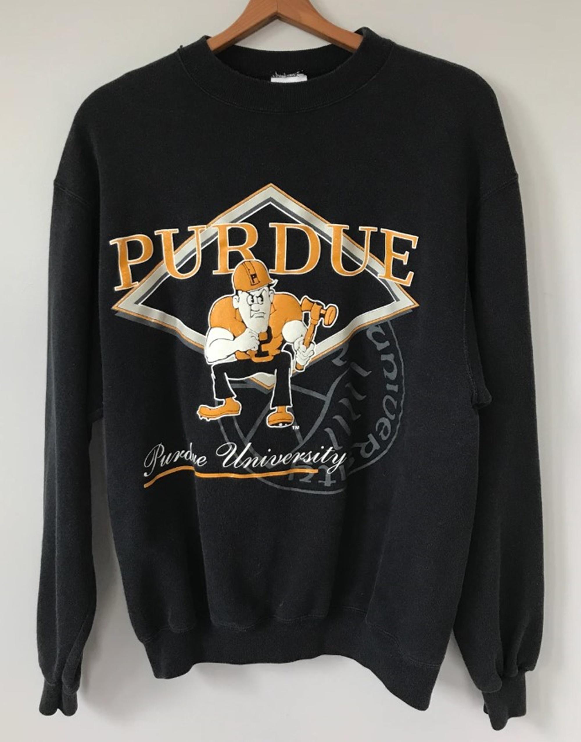 Vintage 90s Purdue Boilermakers Sweatshirt, Purdue Boilermakers Shirt ...