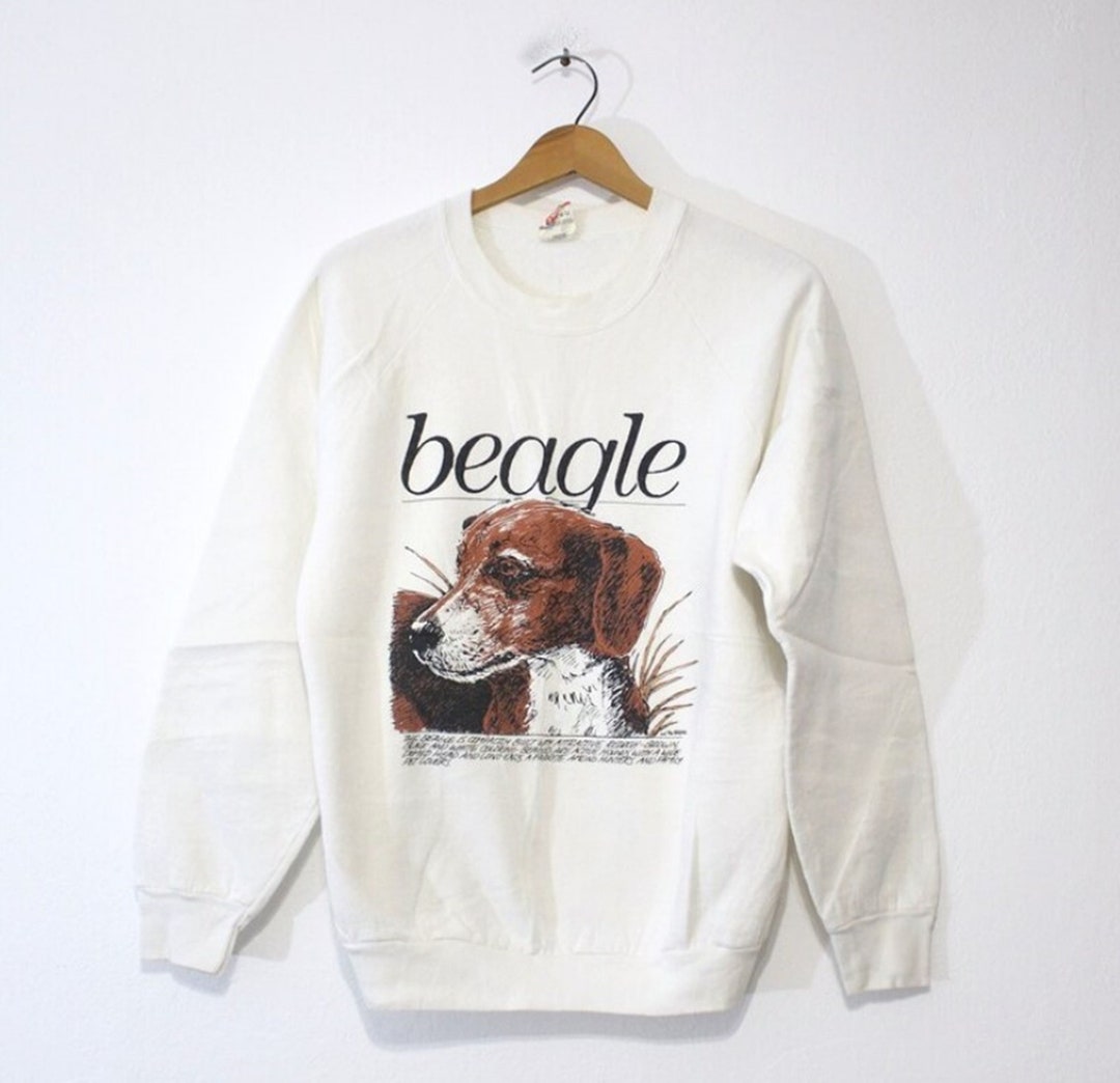 Vintage Beagle Dog Sweatshirt, Beagle Dog Shirt, Gift for Her, Gift for ...
