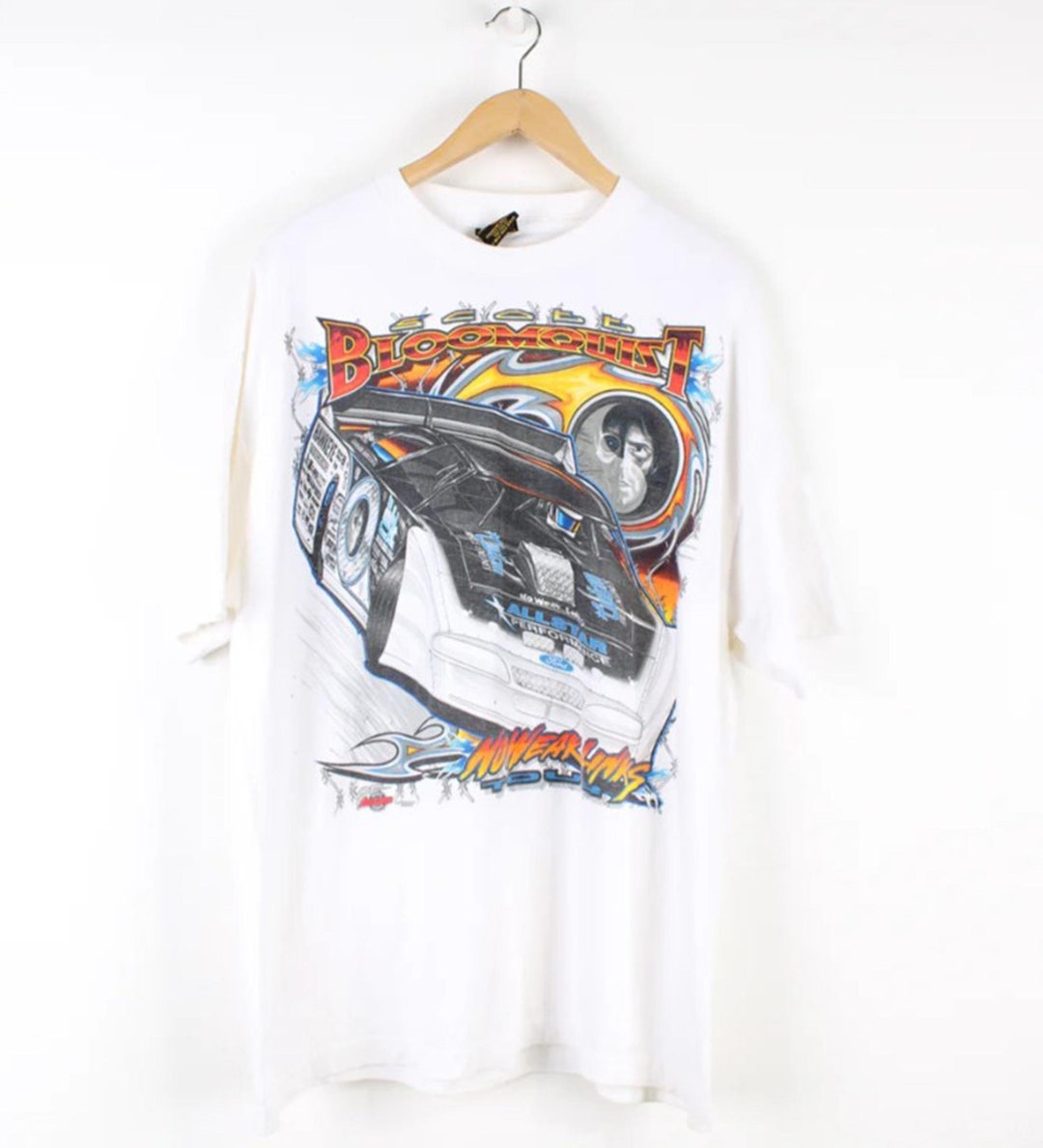 Vintage 90s Scott Bloomquist Late Model Racing T-shirt, Scott ...