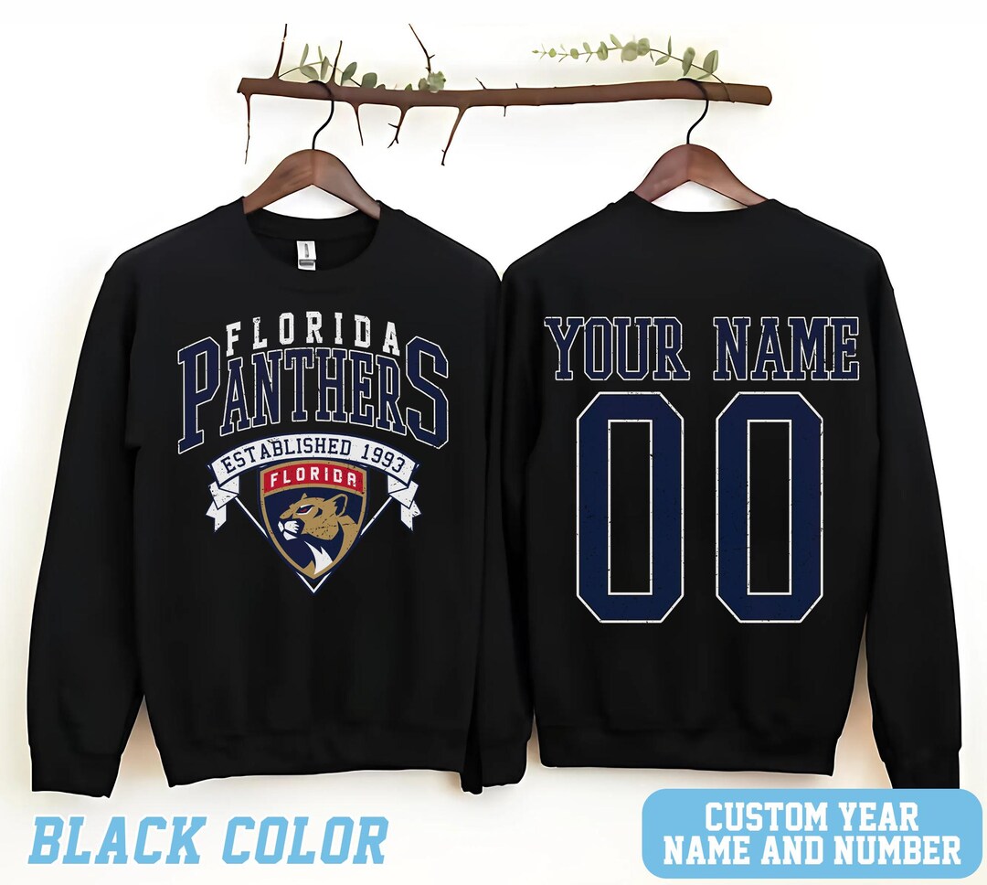 Personalized Florida Hockey Sweatshirt, Florida Panthers Crewneck ...