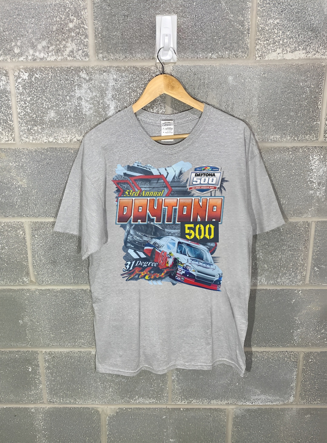 Vintage Nascar Daytona 500 Racing T-shirt, Nascar Tee, Daytona Beach ...