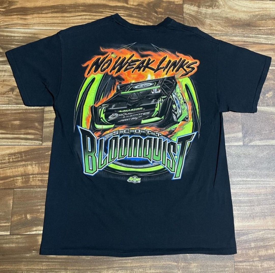 Vintage 90s Scott Bloomquist Late Model Racing T-shirt, Scott ...