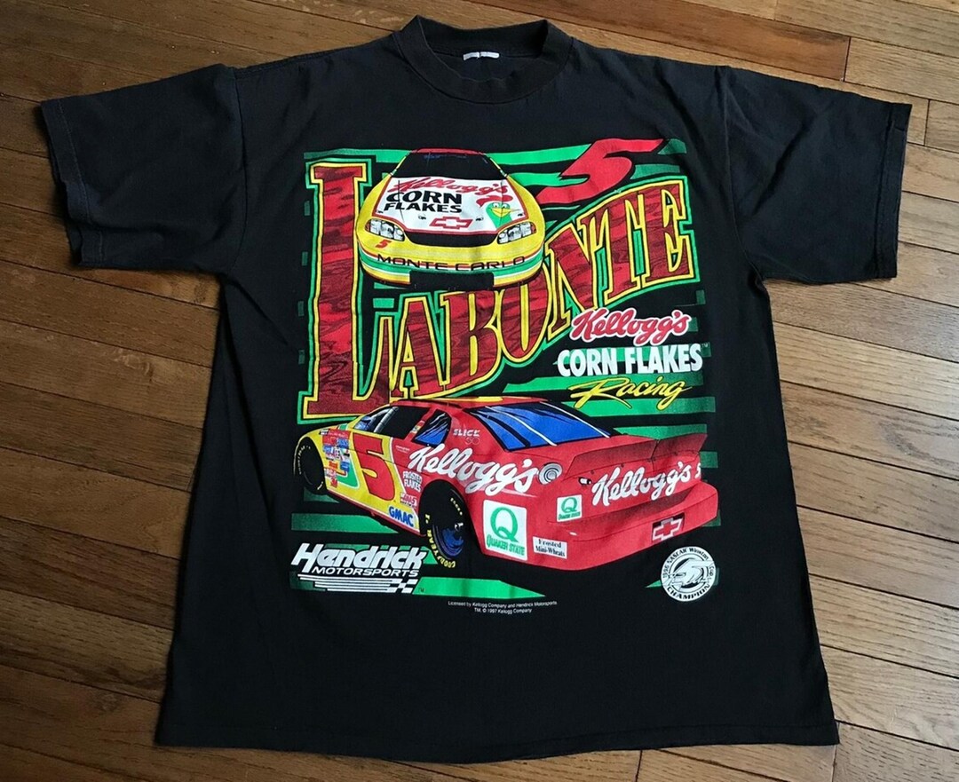 Vintage 1997 Terry Labonte Nascar Racing Champion T-shirt, Nascar Shirt ...