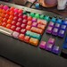 Lime Green Blank 1U Accent Keycaps, Transparent Hand Polished Resin OEM ...