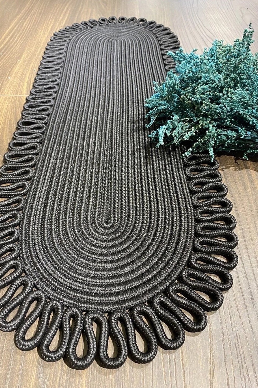 Jute Runner, Bohemian, Table Runner, Boho Decor Runner, Runner, Jute ...