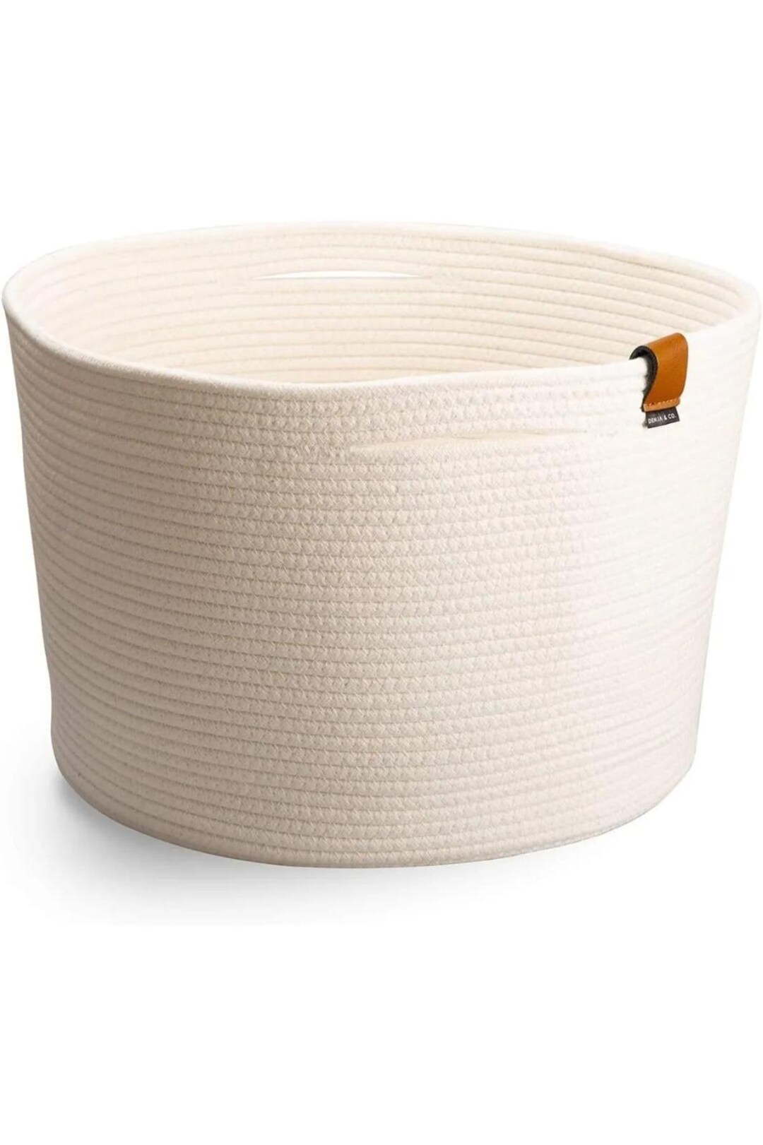 Custom Size Basket, Cotton Rope Basket, Colorful Rope Basket ...