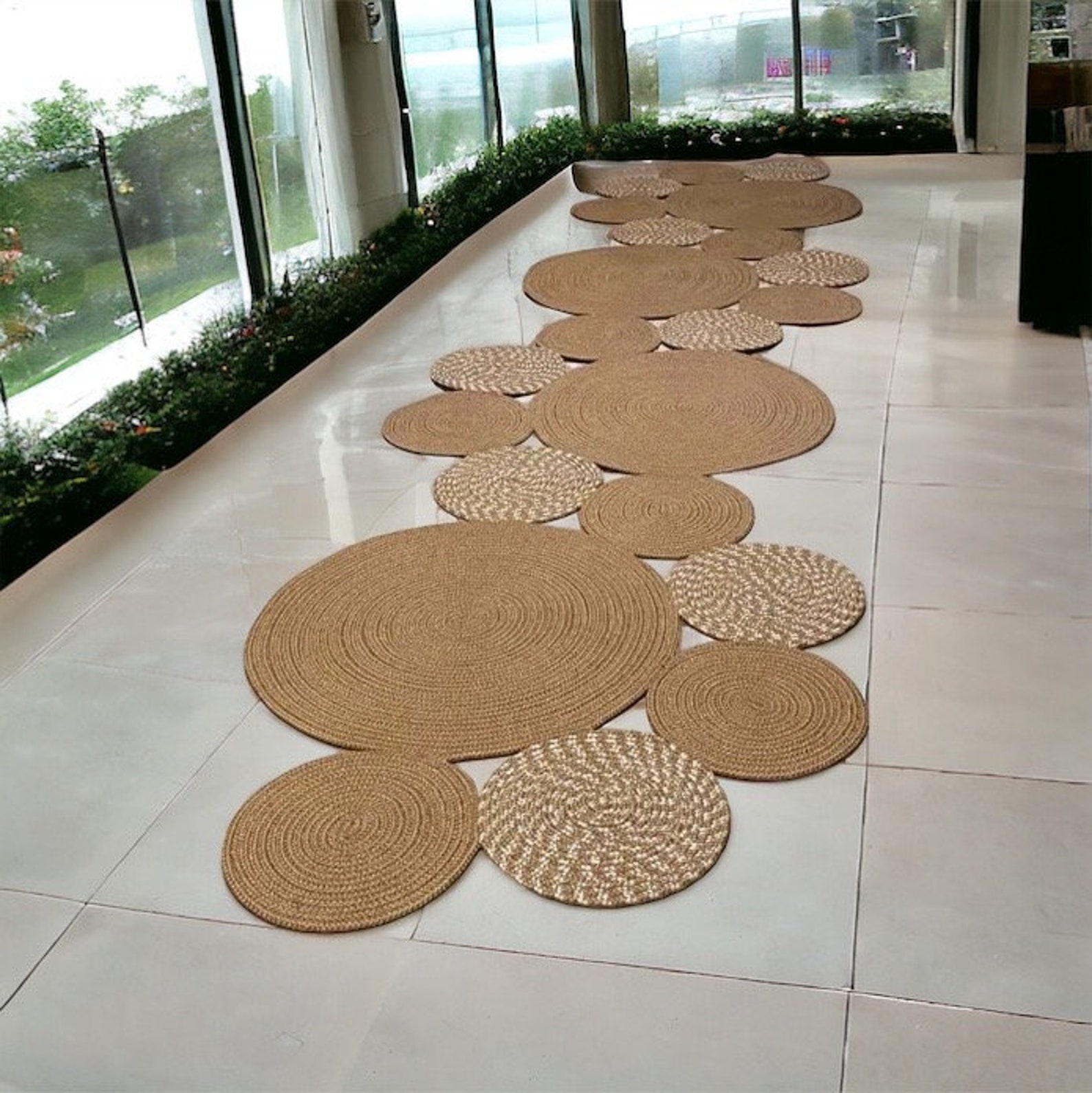 Jute Rug, Jute Hallway Runner, Rug for Home, Rug for Living Room ...